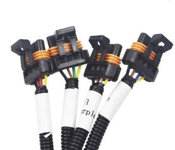 China D580 LS6 Cable Wire Harness , 14AWG LS Coil Extension Harness for sale