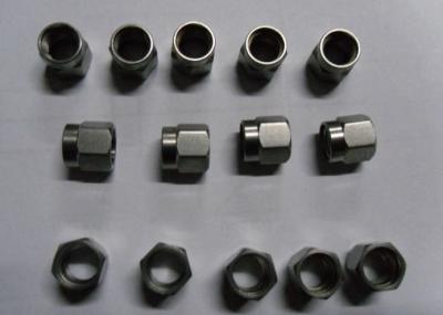 China 6GHz RF SMA Stainless Steel Screw Sleeve Connector Gold Plated 50 Ohm for sale