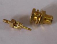 China Polytetrafluoroethylene Insulator SMA RF Coaxial Connectors for sale