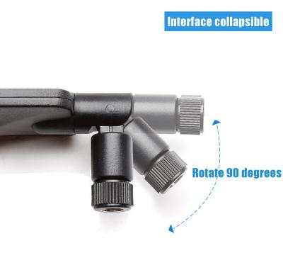 China 7dBi SMA Male WiFi Dual Band 4G Antenna 2400-2483MHz 5180-5800MHz for sale