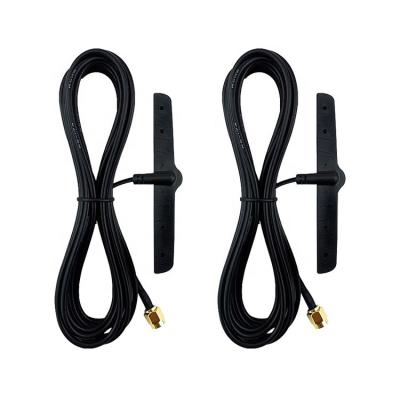 China 900-2100MHz 5dBi Indoor GSM Mobile Video Antenna ABS Black 50ohm for sale