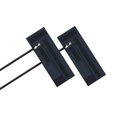 China Internal Flexible GSM GPRS Antenna IPX Connector 3dBi Gain 40x15mm 1.13 Coaxial Cable for sale
