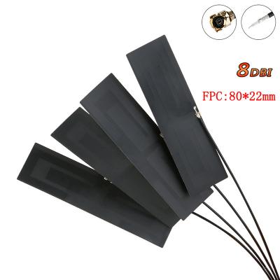 China IPEX Connector FPC 2G 3G 4G Internal Antenna 8dBi 80x20mm for Wireless Modem for sale