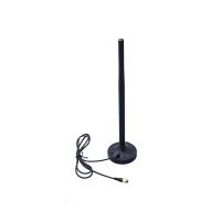 China 4dBi 2.4G 5.8G Dual Band WiFi Antenna SMA Male Connector 1m Cable 50 Ohm for sale
