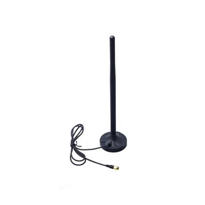 China 4dBi 2.4G 5.8G Dual Band WiFi Antenna SMA Male Connector 1m Cable 50 Ohm for sale