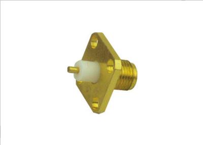 China Brass Quick Connect Coupling Fitting for Oxygen 50 Ohm 0-18 GHz SMA Connector for sale