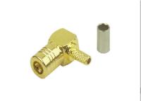 China SMA Female to SMA Female 4 Hole Flange Adapter 50 Ohm DC-4 GHz Low VSWR for sale