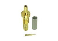 China SMA Straight Crimp Male Connector for LMR-100A RG174 RG316 RG188 50 Ohm DC-4GHz for sale