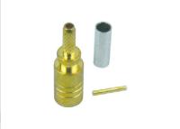 China SMA-KWE Through Hole Antenna SMA RF Connectors 90 Degree Right Angle for sale