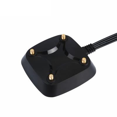 China Four-in-One Car Antenna Base Strong Magnetic Sucker Pure Copper Wire 95mm Customizable Gain 3-51 for sale