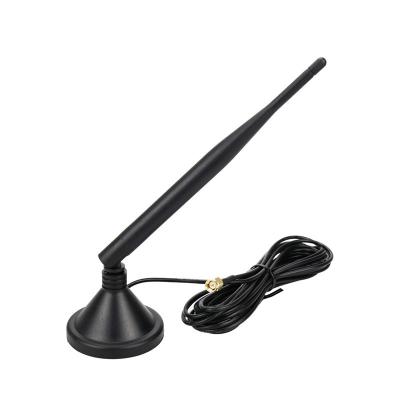 China 2.4 5.8G Suction Cup Antenna RG142 RG400 RG402 50 Ohm 5-12dBi Gain Customizable for sale