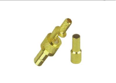 China MMCX Female PCB Mount Gold Plated Copper Antenna RF WiFi Connector 75 Ohm 0-2 GHz for sale