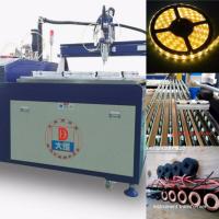 China Metering Pump Gear Pump or D H Patented Plunger Pump Automatic Epoxy AB Glue Doming Machine for sale