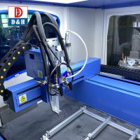 China Manufacturing Plant CCD Vision Dispensing System for 2 Components Epoxy Silicones Polyurethane for sale