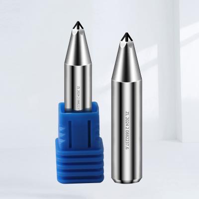 China Palton Patent 6mm 8mm 70 Degree PCD Diamond Engraving Cutters PCD Notching Carbide Boring Tools for Carbide Rolls for sale