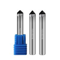 China Palton 6mm 8mm PCD Double Edged Hexagonal diamond Engraving Tools for CNC Machines Used in Granite and Marble Engraving for sale