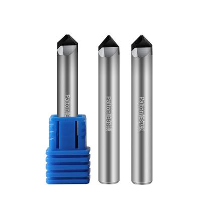 China Palton 6mm 8mm PCD Double Edged Hexagonal diamond Engraving Tools for CNC Machines Used in Granite and Marble Engraving for sale