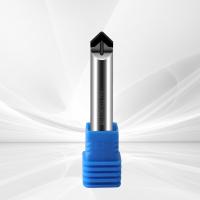 China Palton PCD Stone Carving Tools 2F CNC PCD Polyprismatic Diamond Engraving Tools with Water Cooling Hole for Granite for sale