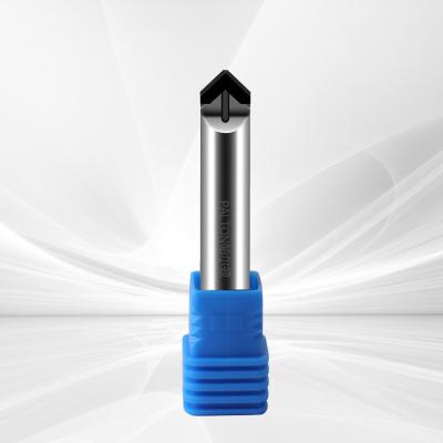 China Palton PCD Stone Carving Tools 2F CNC PCD Polyprismatic Diamond Engraving Tools with Water Cooling Hole for Granite for sale