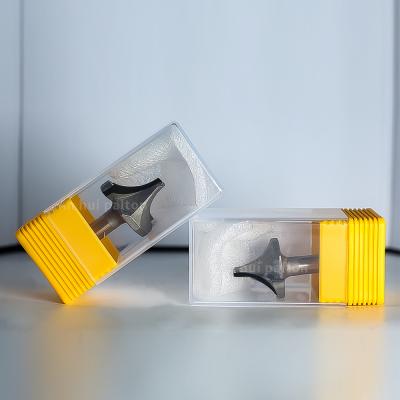 China Palton 6mm PCD V‑Profile Router Bit, Cutting Tool for Furniture Cabinet MDF for sale