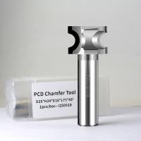 China Carpenter'S Carbide PCD Router Cutters Bit CNC Woodworking Bullnose Half Circle Knife for sale