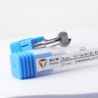 China CNC Fabrication PCD Cutter Diamond Tipped Chamfering Router Bit For Aluminum Copper for sale