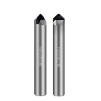 China Heavy Duty AlTiN Coated PCD Router Cutters CNC Engraving Carving Bit For Hard Stone for sale