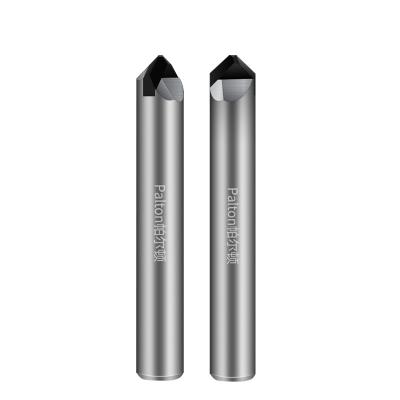 China Heavy Duty AlTiN Coated PCD Router Cutters CNC Engraving Carving Bit For Hard Stone for sale