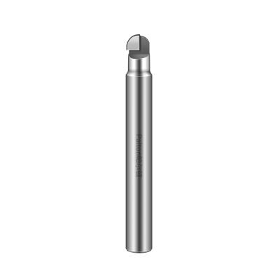 China 6mm Shank MCD Ball Nose MCD End Mill CNC Diamond Router Cutter Metal Mirror Finishing for sale