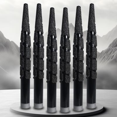 China Palton HRC93 Diamond Cutter Tool End Mill Face Cutter Bit 6mm‑14mm Shank for sale