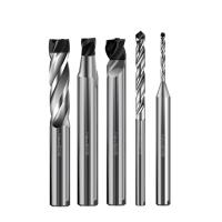 China Multi Blade PCD Drill Bit End Mill CNC Engraving Slotting Cutter For Fibre Cement Wood for sale