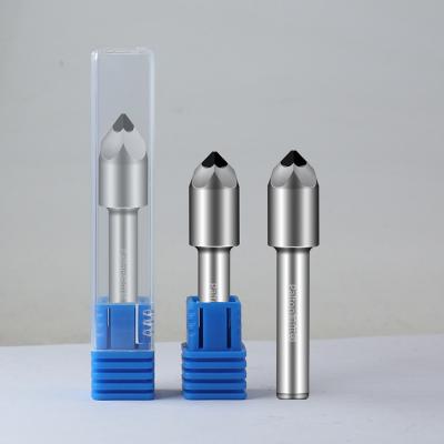 China 10 mm PCD Carbide CNC Climb Milling Bit, OEM‑Available Palton Stone Engraving Tool, Wear‑Resistant Carving Knife for Granite, Marble & Tombstone Lettering for sale