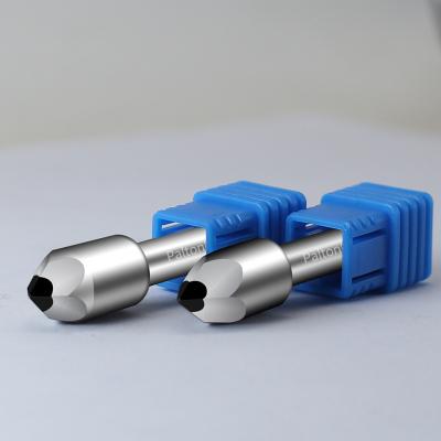 China Industrial‑Grade Palton 10mm PCD Carbide Milling Cutter, OEM CNC Climb‑Milling Engraving Knife for Granite Marble Tombstone Character Carving Work for sale