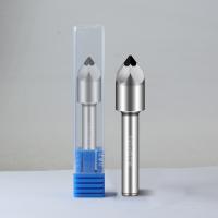 China Palton 10mm PCD‑Carbide CNC Climb Milling Bit, OEM Stone Carving Knife for Granite, Marble and Tombstone Processing for sale