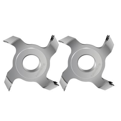 China HPL MDF PCD Router Indexable Slot Milling Cutter For Furniture Edge Banding Trimming for sale