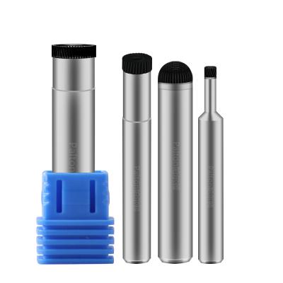 China Diamond Radius PCD Milling Cutter Multi Flutes Wood Routing Bits Bull Nose End Mills for sale
