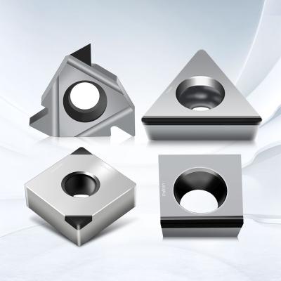 China CNC Lathe Superhard PCD CBN Turning Inserts, Wearproof Inserts for Cast Iron Machining for sale