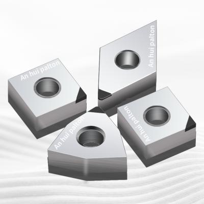 China High Performance PCBN PCD Lathe Turning Inserts, Superhard Cutting Tools for Cast Iron High Speed CNC Turning for sale