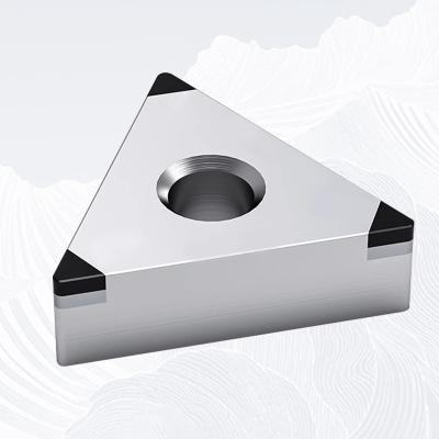 China Superhard PCD & PCBN Turning Inserts Wear Resistant CNC Lathe Inserts for High Speed Cast Iron Machining for sale