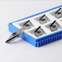 China Indexable PCD PCBN Turning Inserts for Cast Iron, High Speed CNC Lathe Cutting Tools with Excellent Wear Resistance for sale
