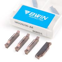 China Carbide CNC Grooving Insert Mggn 150 200 250  300 400 500 L R Jm Notching Tool for sale