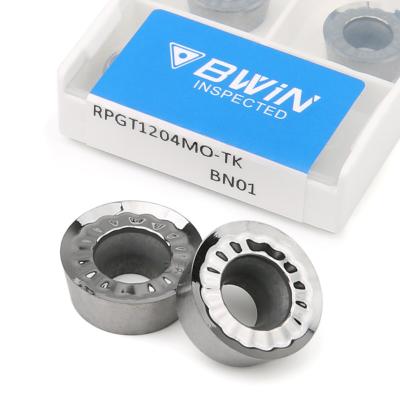 China Rpgt 08t2 Carbide Cutter Inserts Milling Aluminum Coated Finishing Cutting Blade for sale