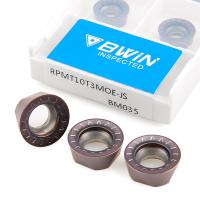 China Rpmt 08t2 Tungsten Carbide Insert Metal Indexable Cutter Milling Carbide Insert for sale