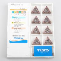 China Tnmg160412 Coated Carbide Inserts Wear Resisting Metal Lathe Carbide Inserts for sale