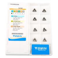 China Tpgh 080202 Cermet Turning Inserts Tungsten Thermal Shock For Turning Tool for sale