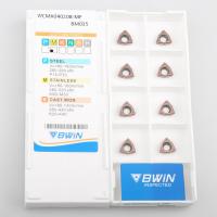 China Wcmx 030208 CNC Carbide Inserts Stainless Steel Tungsten Carbide Inserts for sale