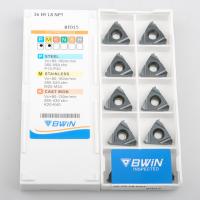 China 11.5 NPT Carbide Cnc Inserts Thread Turning Tool Insert Cutting Metal for sale