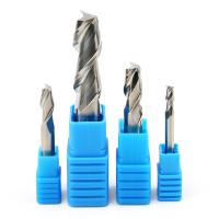 China Two Blades Carbide End Mill 0.8mm Flat End Mill Good Smoothness for sale