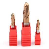 China R1.5 R4.5 Solid Carbide Ball End Mill Milling Cutter Lollipop Round End Mill for sale