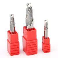 China Custom Tungsten Carbide End Mill Sharp Durable Cnc Ball Nose End Mill for sale